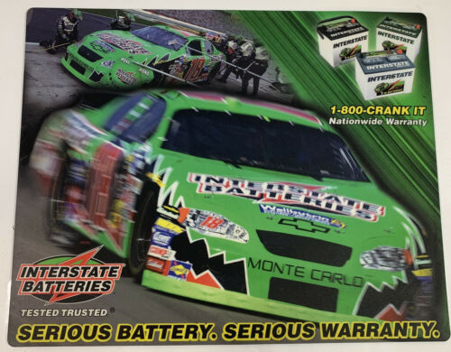 NASCAR Bobby Labonte Interstate Batteries 20X16 Retail Counter Top Mat ...