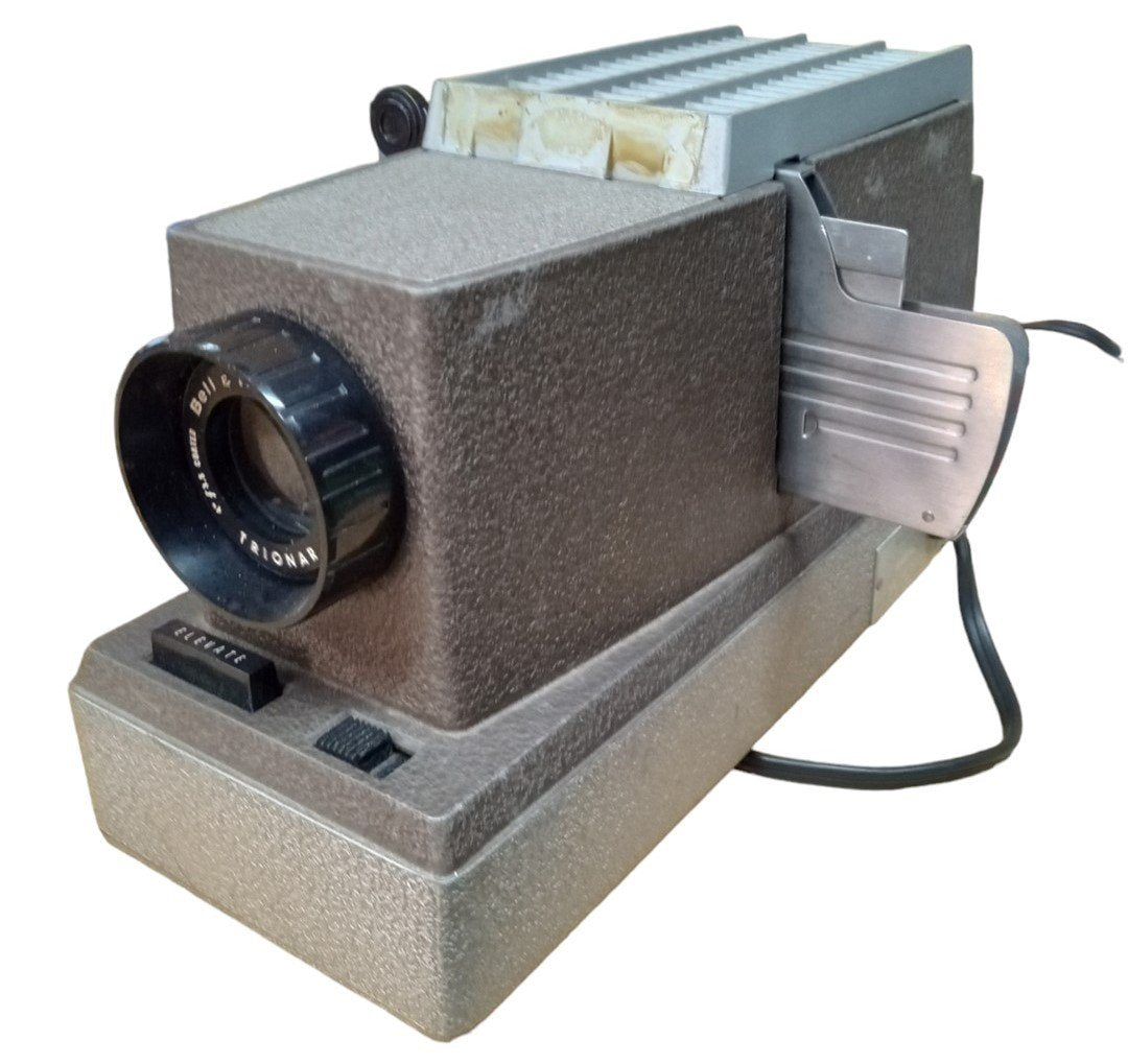 Bell & Howell Headliner Model 707 Projector Vintage Collectible Nostal ...